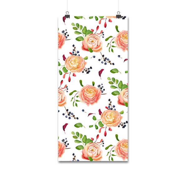 Mercer41 Corisande Peel & Stick Floral Wallpaper | Wayfair.co.uk