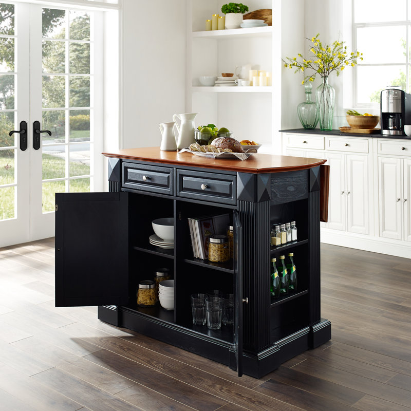 Three Posts™ Diamondback Kitchen Island & Reviews | Wayfair