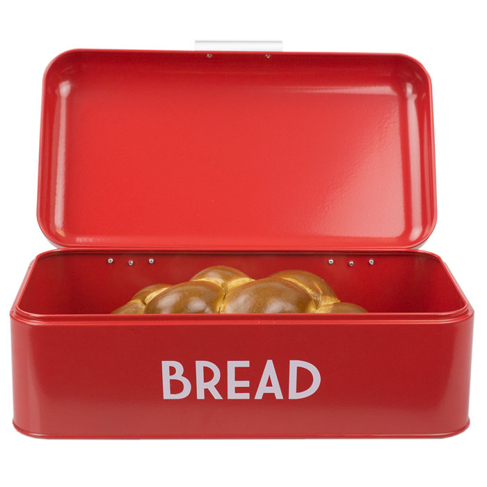 Prep & Savour Metal Bread Box & Reviews | Wayfair