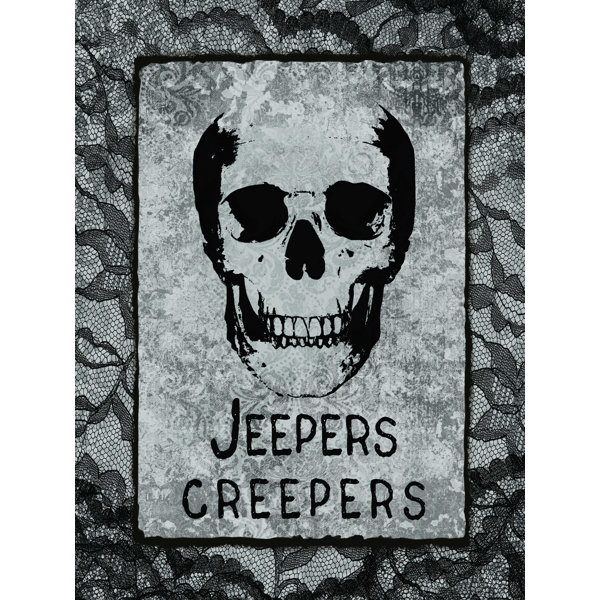 Rosalind Wheeler Jeepers Creeper - Wrapped Canvas Print | Wayfair