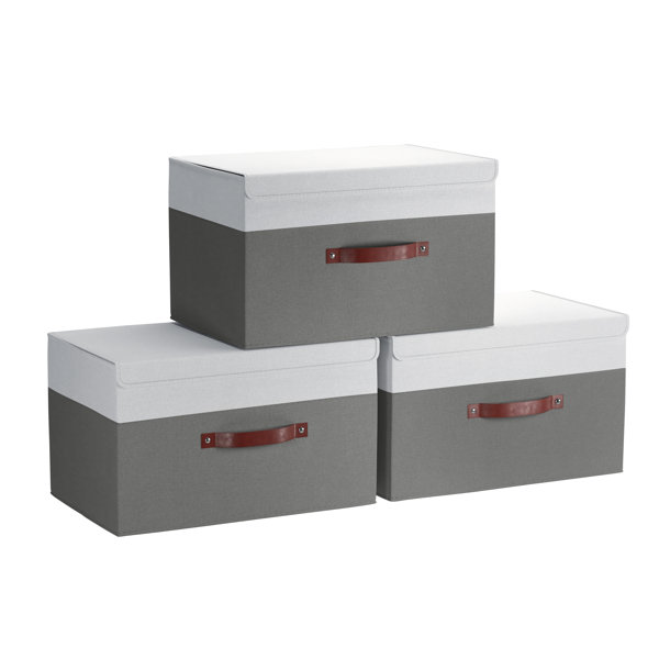 Latitude Run® Foldable Fabric Box Set & Reviews | Wayfair