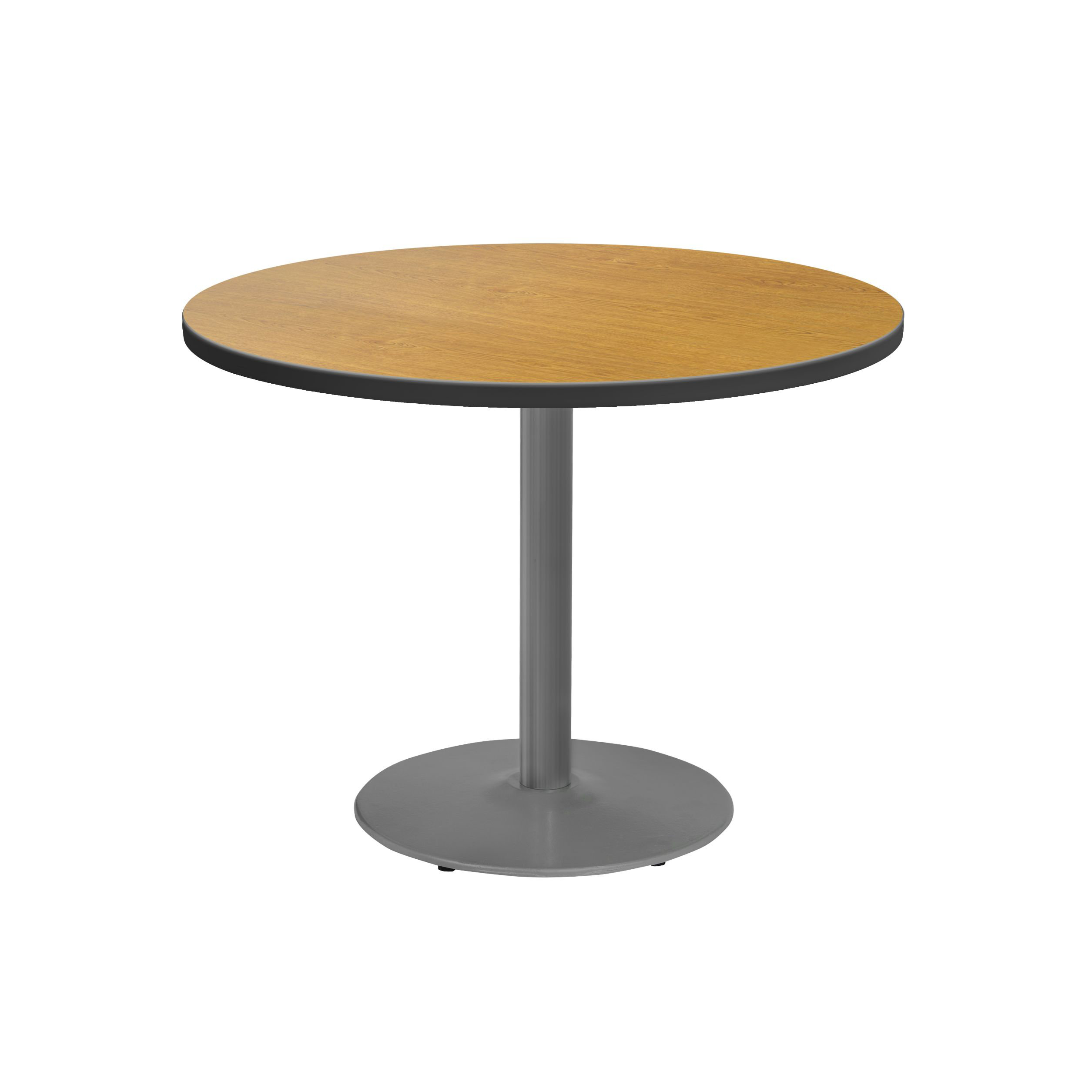 Marco Group Inc. Circular Stool Cafeteria Table with Metal Frame | Wayfair