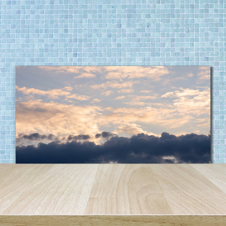 Ebern Designs 50cm x 100cm Glass Panel | Wayfair.co.uk