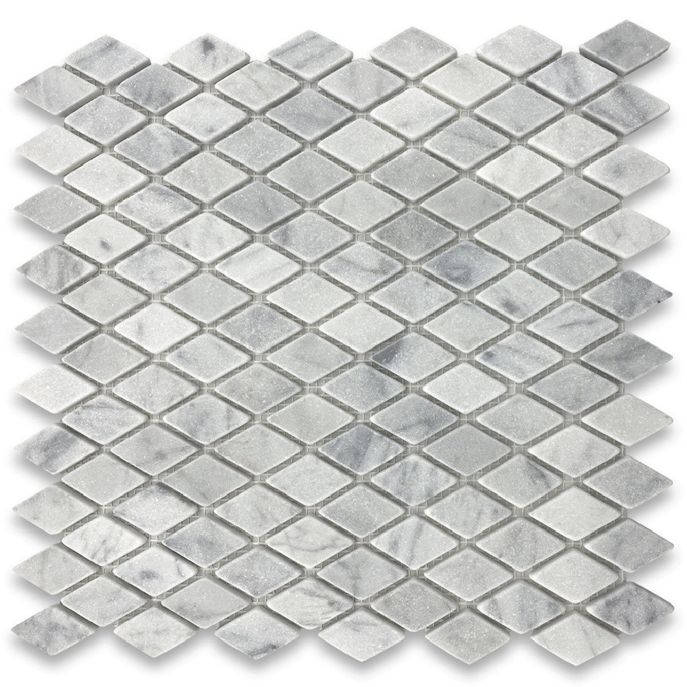 Marble Online 12" x 12" Marble Grid Mosaic Wall & Floor Tile | Wayfair