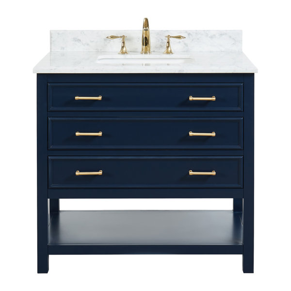Breakwater Bay Pamula 37'' Free-standing Single Bathroom Vanity with ...