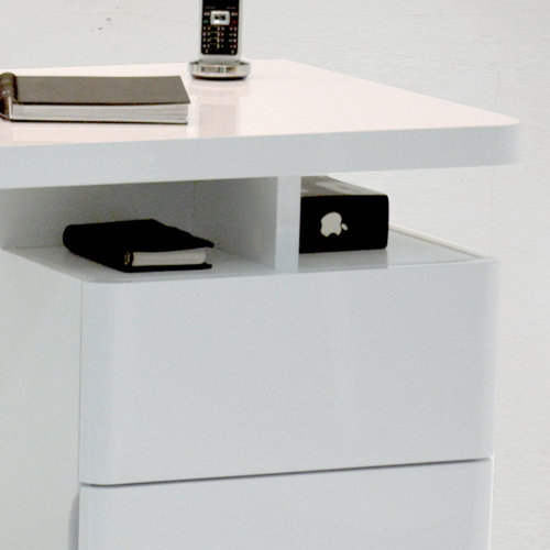 East Urban Home Cuuba Desk & Reviews | Wayfair