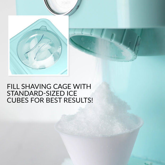 Nostalgia Electrics Nostalgia Classic Retro Single Countertop Snow Cone ...