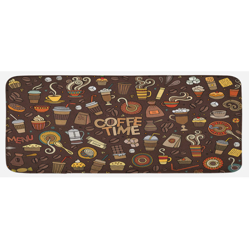 Bless international Coffee Kitchen Mat | Wayfair