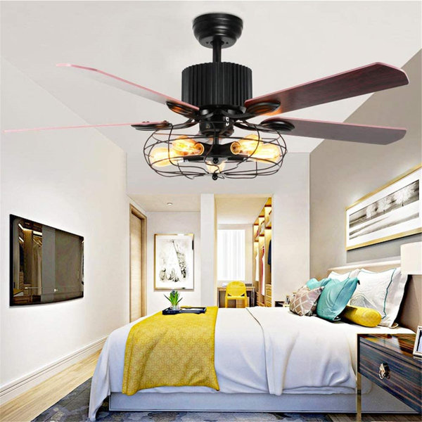 Williston Forge Lauder 52'' Ceiling Fan with Light Kit | Wayfair