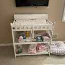 Delta Children Eclipse Changing Table with Pad & Reviews | Wayfair