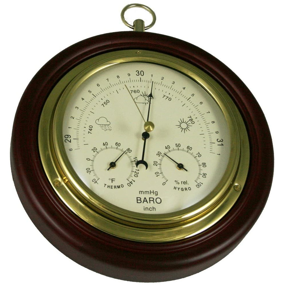 Ambient Weather Dial Barometer | Wayfair