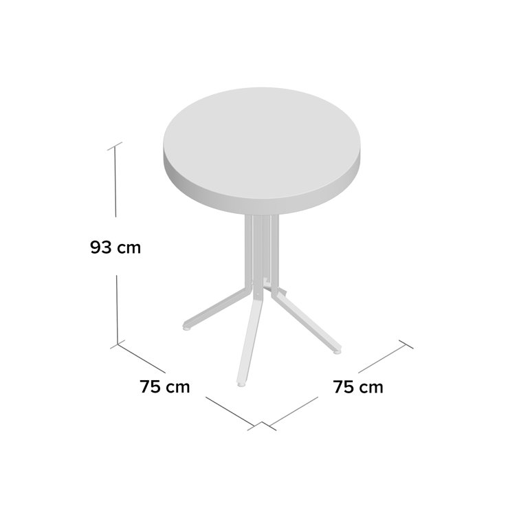 Williston Forge Munson 75cm Dining Table | Wayfair.co.uk