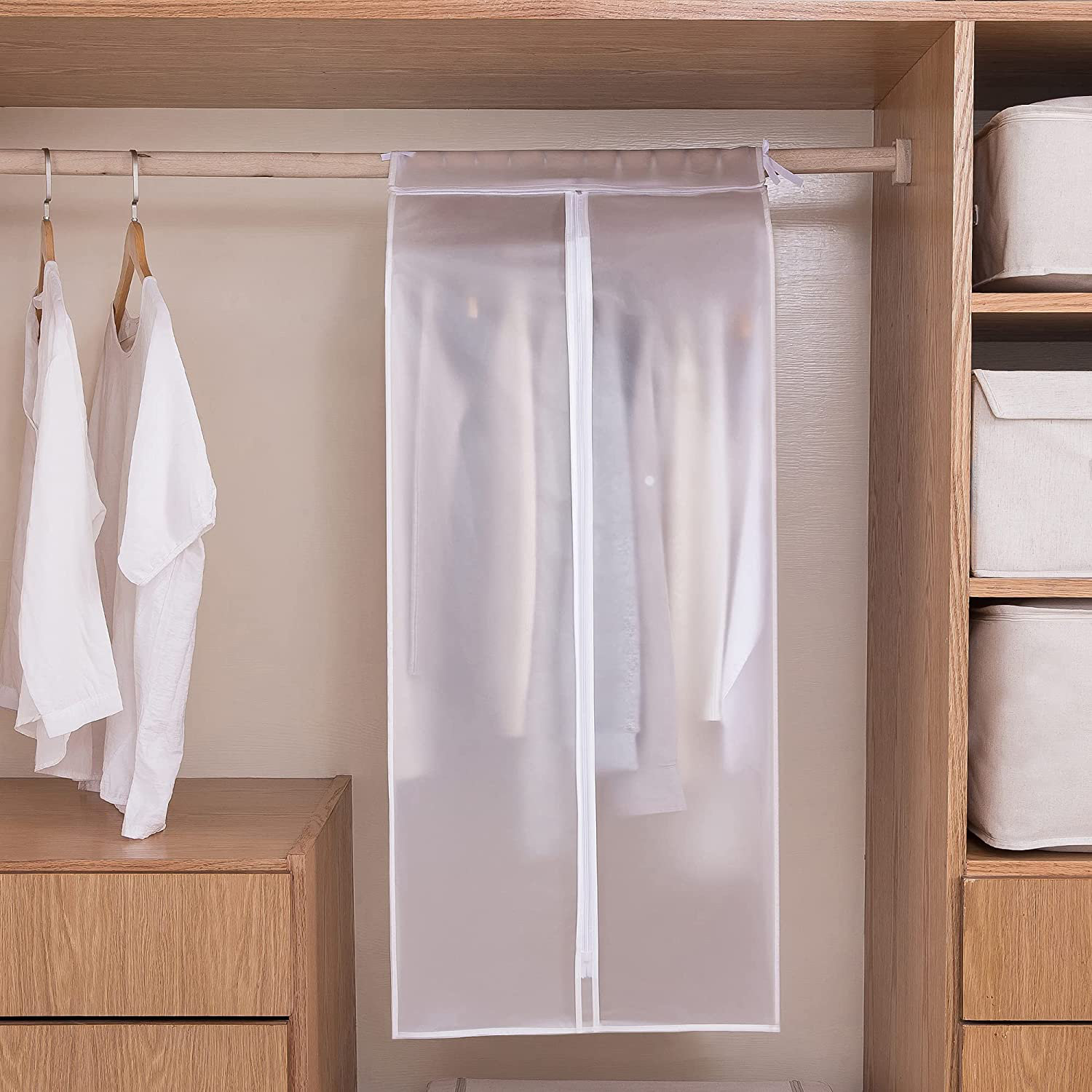 Rebrilliant Luckenson 19.7'' Garment Rack Covers | Wayfair