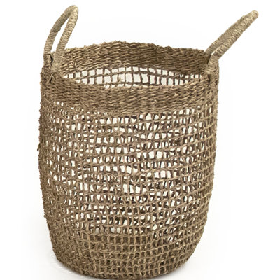 Bay Isle Home Woven Rattan Basket | Wayfair