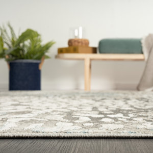 N Natori Performance Gray Rug | Wayfair