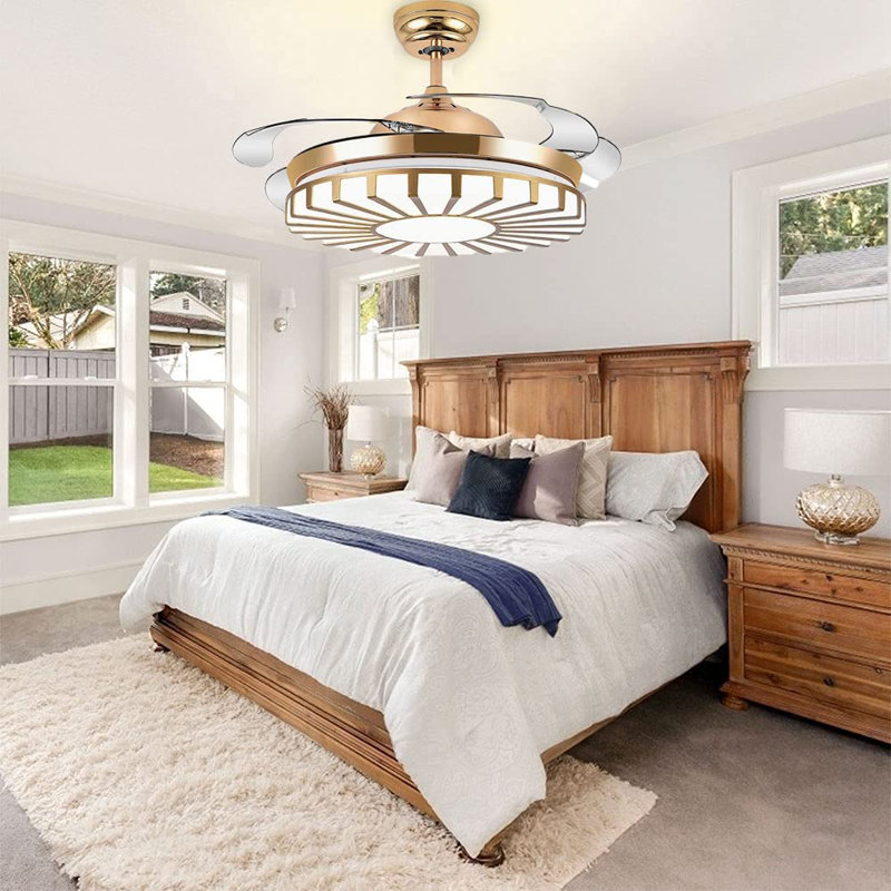 Mercer41 Anjanett 10'' Ceiling Fan with LED Lights | Wayfair