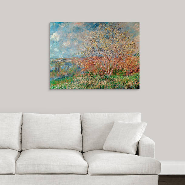 The Twillery Co.® Claude Springtime, 1886 by Claude Monet - & Reviews ...