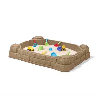 Step2 81.2Cm x 39.4Cm Plastic Rectangular Sandbox | Wayfair.co.uk