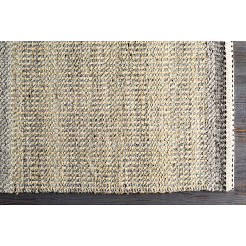 Lessie Handmade Gray/Beige Rug & Reviews | Joss & Main