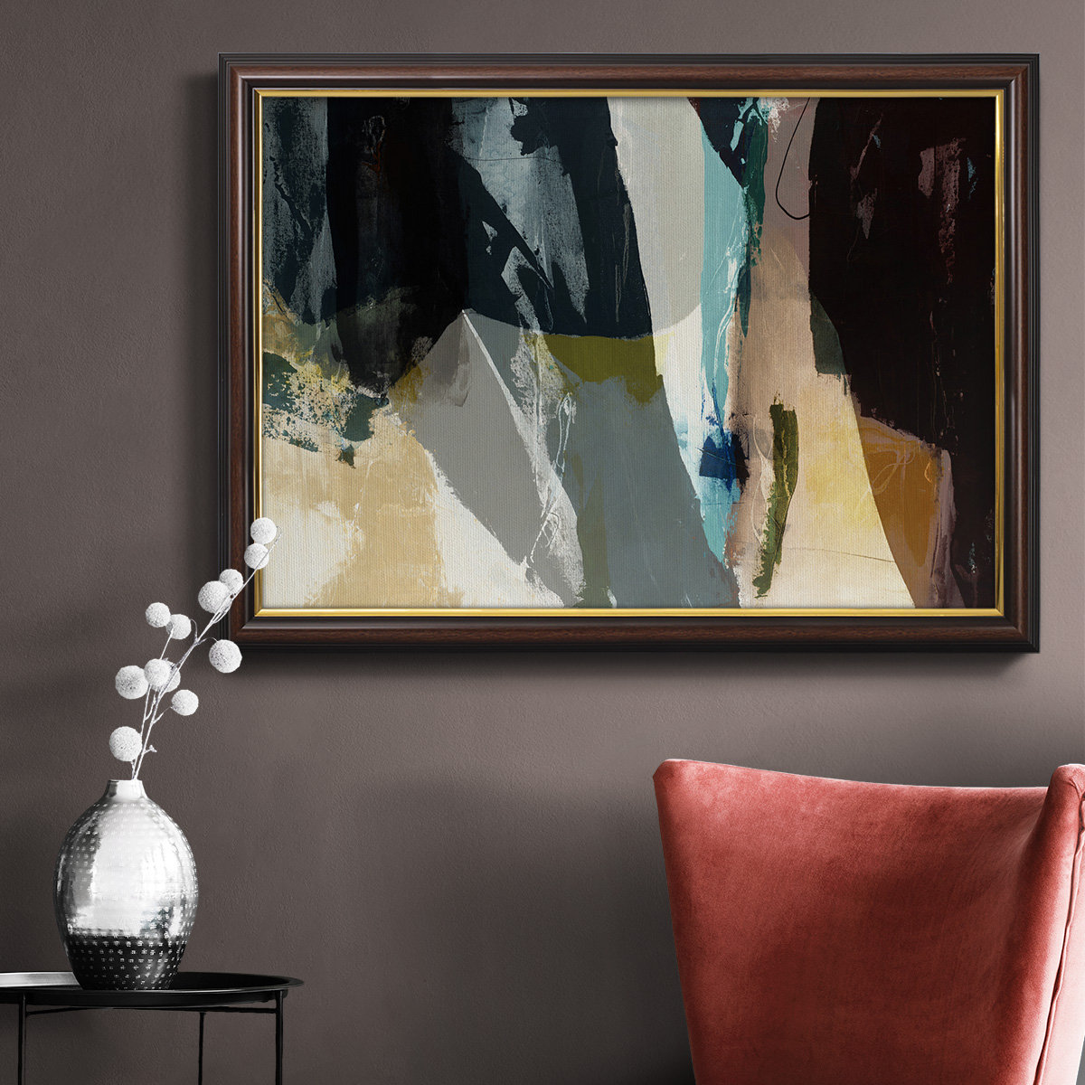 Ivy Bronx Obscure Abstract VIII Obscure Abstract VIII - Picture Frame ...