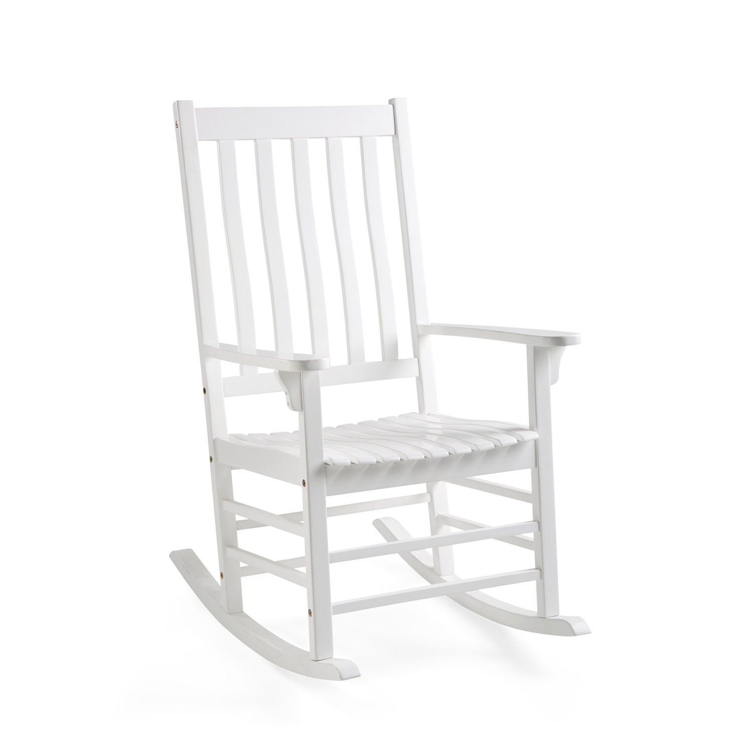Red Barrel Studio® Outdoor Rocking Solid Wood Chair | Wayfair