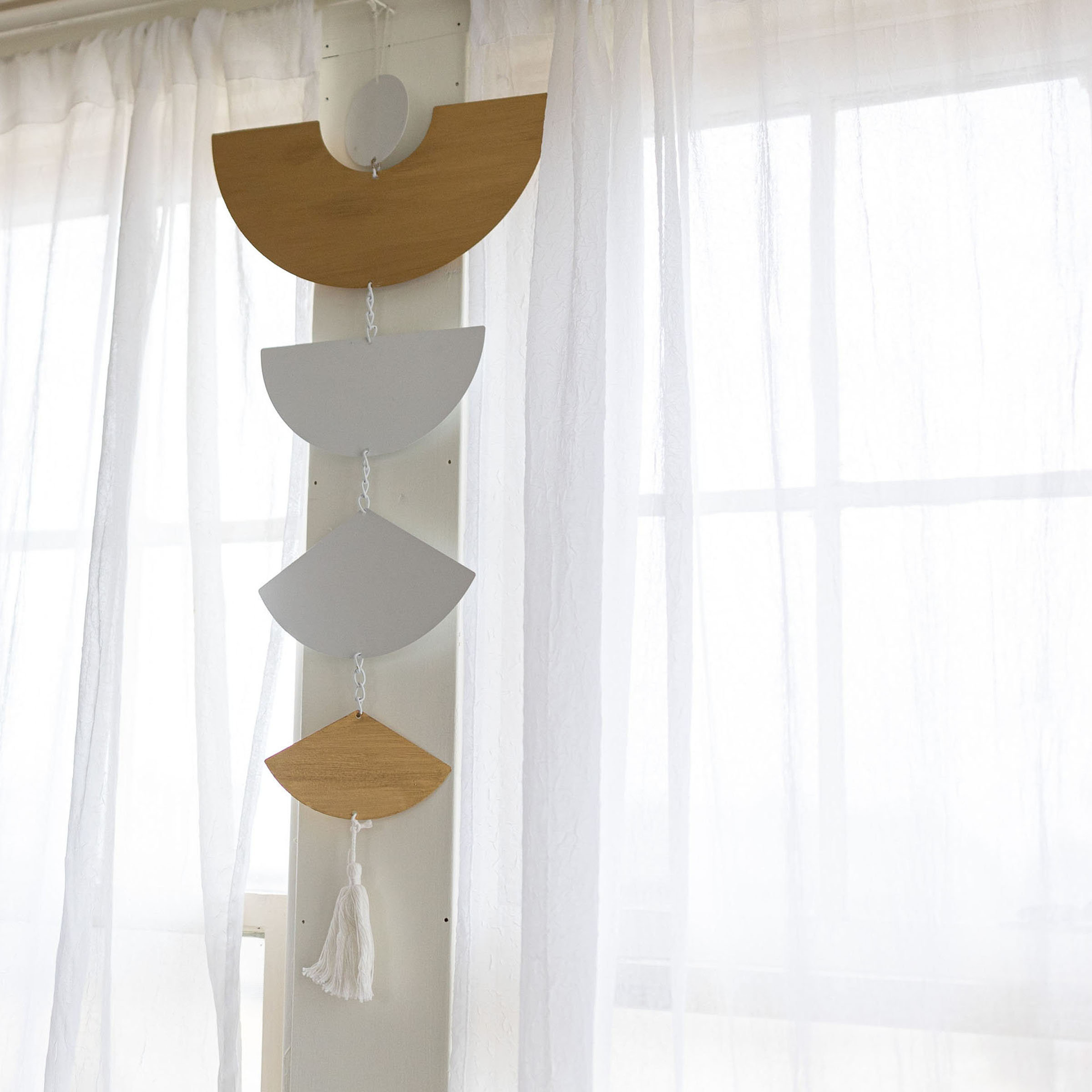 Bungalow Rose Geo Fan Shapes Wall Décor | Wayfair