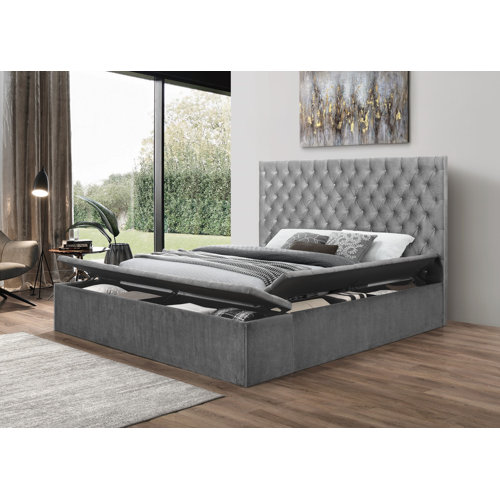 Zaniyah Upholstered Storage Bed