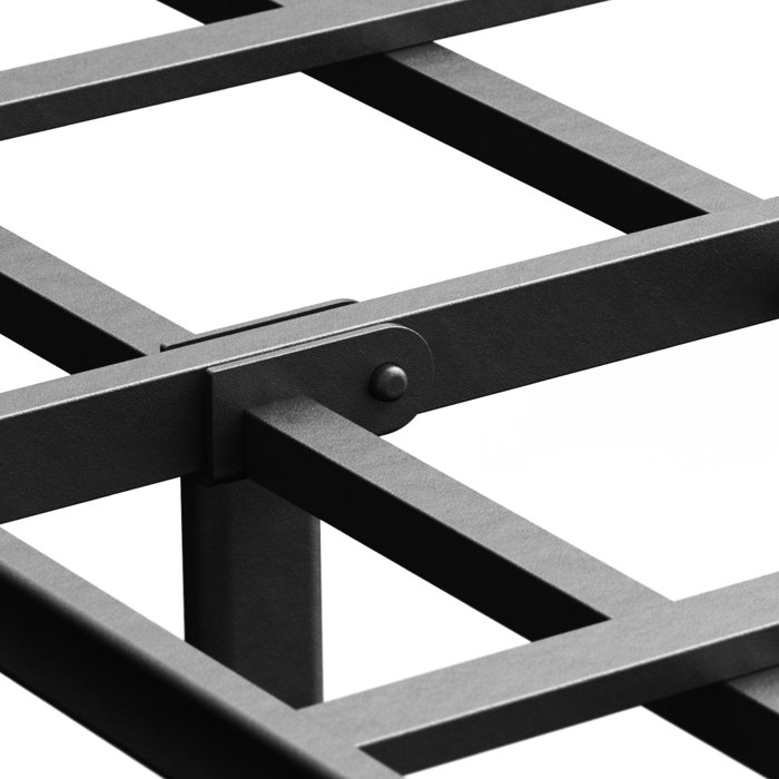Alwyn Home Wire-Grid Bed Frame & Reviews | Wayfair