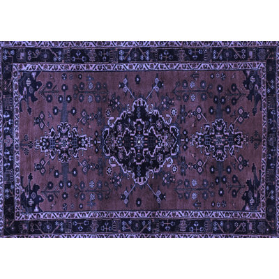 Bungalow Rose Blue/Purple Rug | Wayfair
