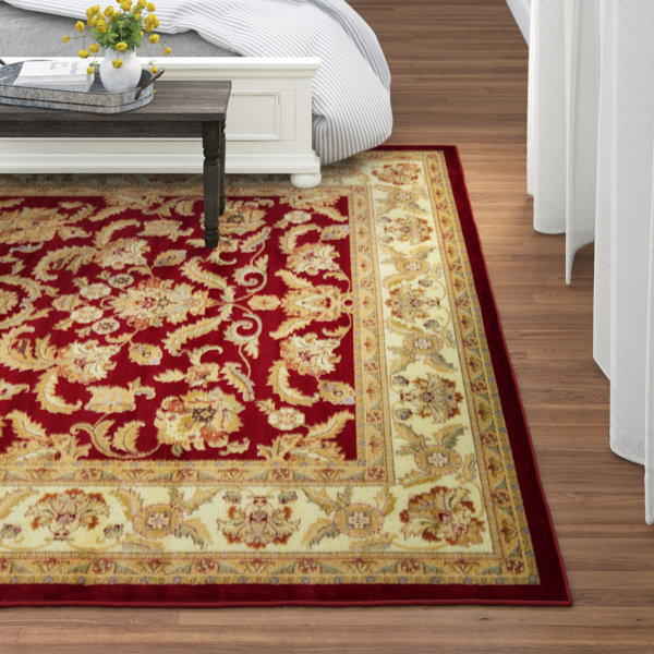 Brick-traditional-oriental-rug | Wayfair