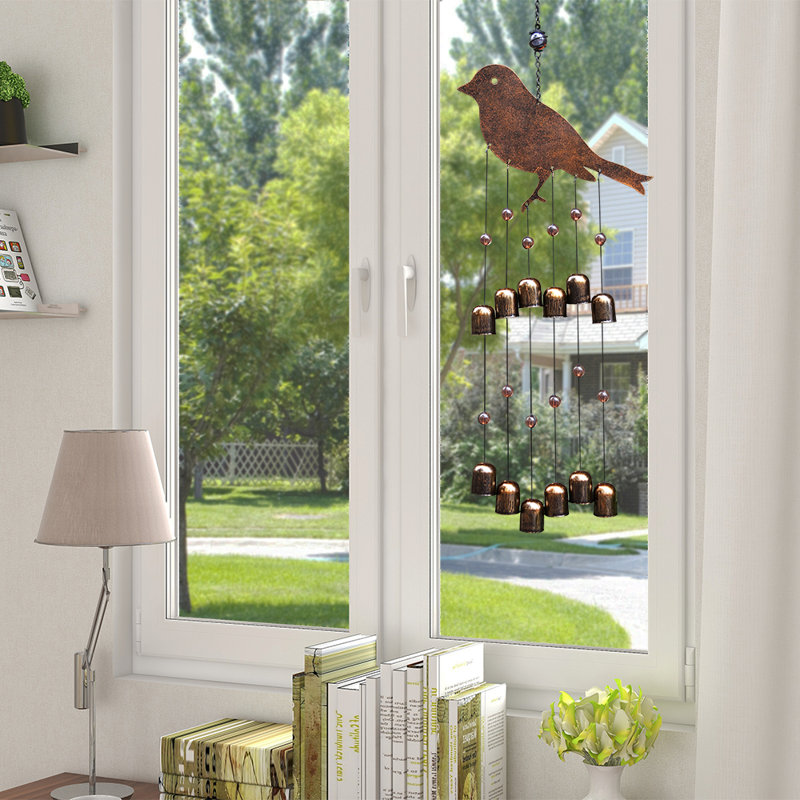 Winston Porter Cammie Bird Wind Chime & Reviews | Wayfair