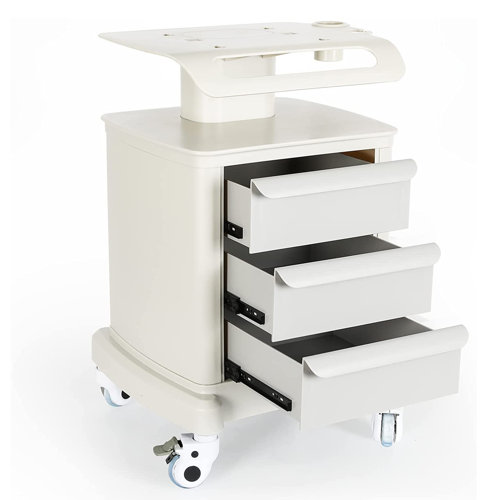 Domccy® Mobile Ultrasound Cart, Medical Trolley Carts 110 lbs ...