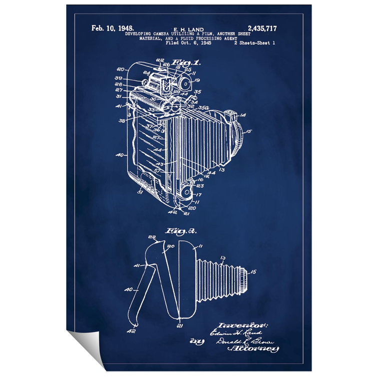 Successories Camera Patent Wall Decal | Wayfair
