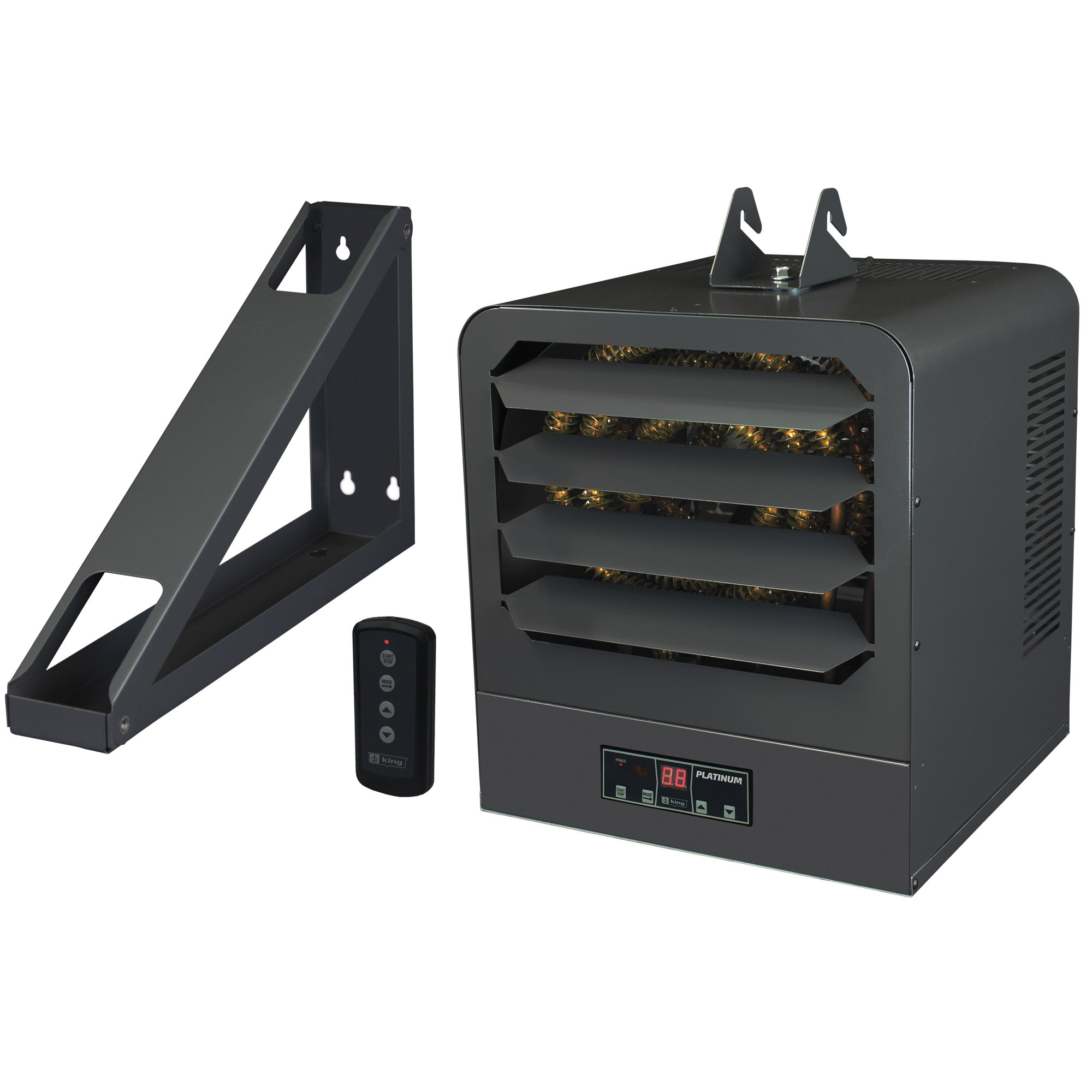 King Electric 15,000 Watt Electric Forced Air Ceiling Mounted Heater ...