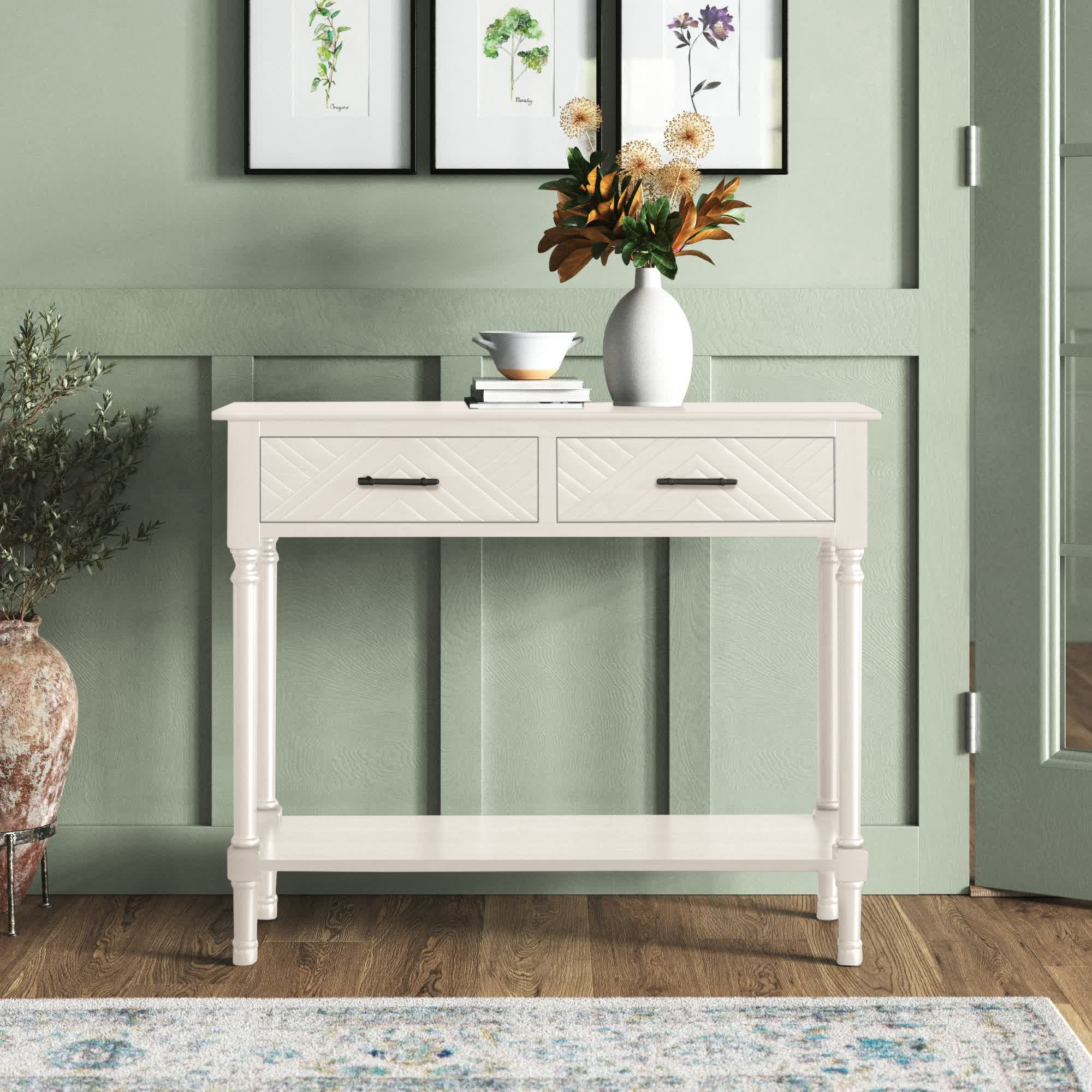 August Grove® Beton 35.5'' Console Table & Reviews | Wayfair