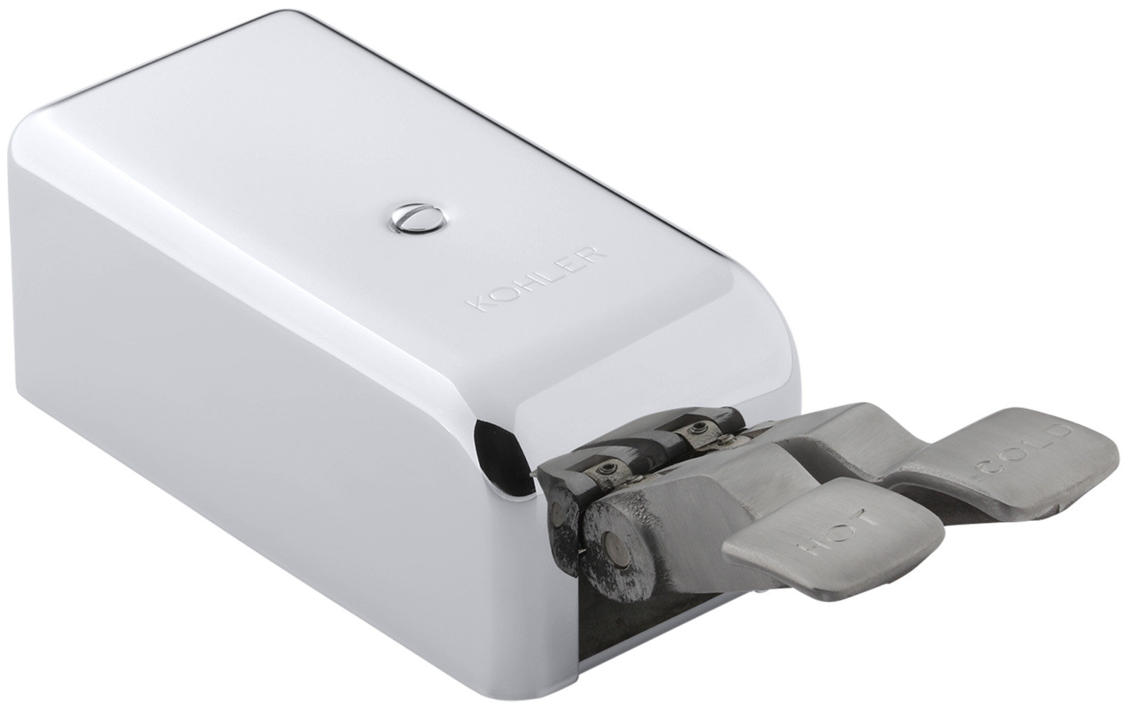 Kohler Double Floor-Mount Foot Control | Wayfair