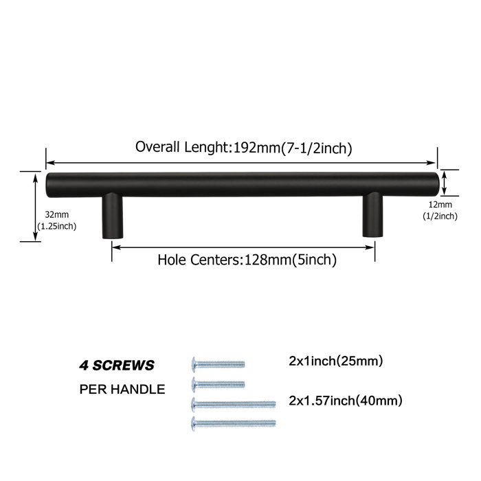 goldenwarm 5" Center to Center Bar Pull & Reviews | Wayfair