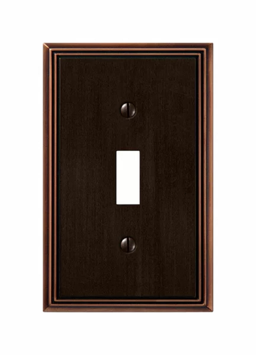 Amerelle Metro 1-Gang Toggle Light Switch Wall Plate | Wayfair