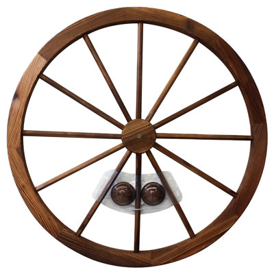 Williston Forge Oreanda Wagon Wheel Wall Décor & Reviews | Wayfair