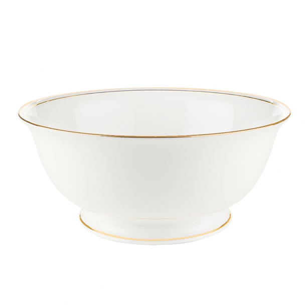 Lenox Federal Gold 5 - Piece Porcelain China Dinnerware Set, Service ...