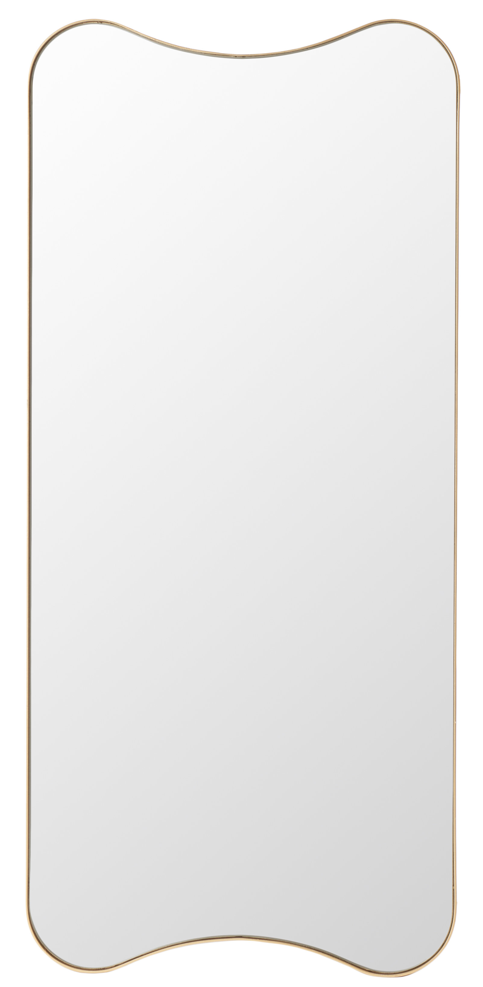 AllModern Mayu Rectangular Metal Mirror | Wayfair