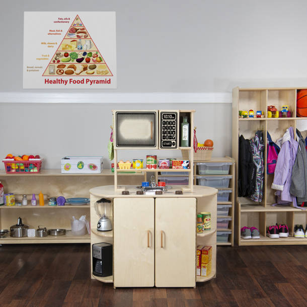 Wood Designs Contender 30 Compartment Cubby with Bins & Reviews | Wayfair