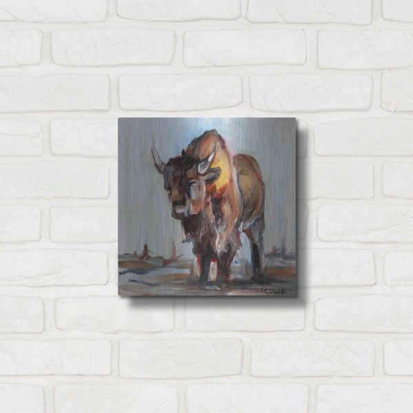 Buffalo-metal-wall-art | Wayfair