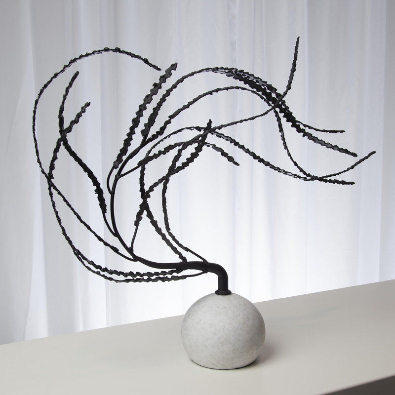 Global Views Iron Thistle Sculpture | Perigold