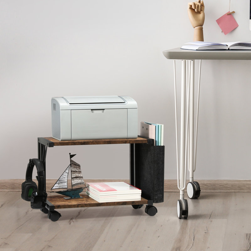 BTY Mobile Double Layer Printer Stand & Reviews | Wayfair
