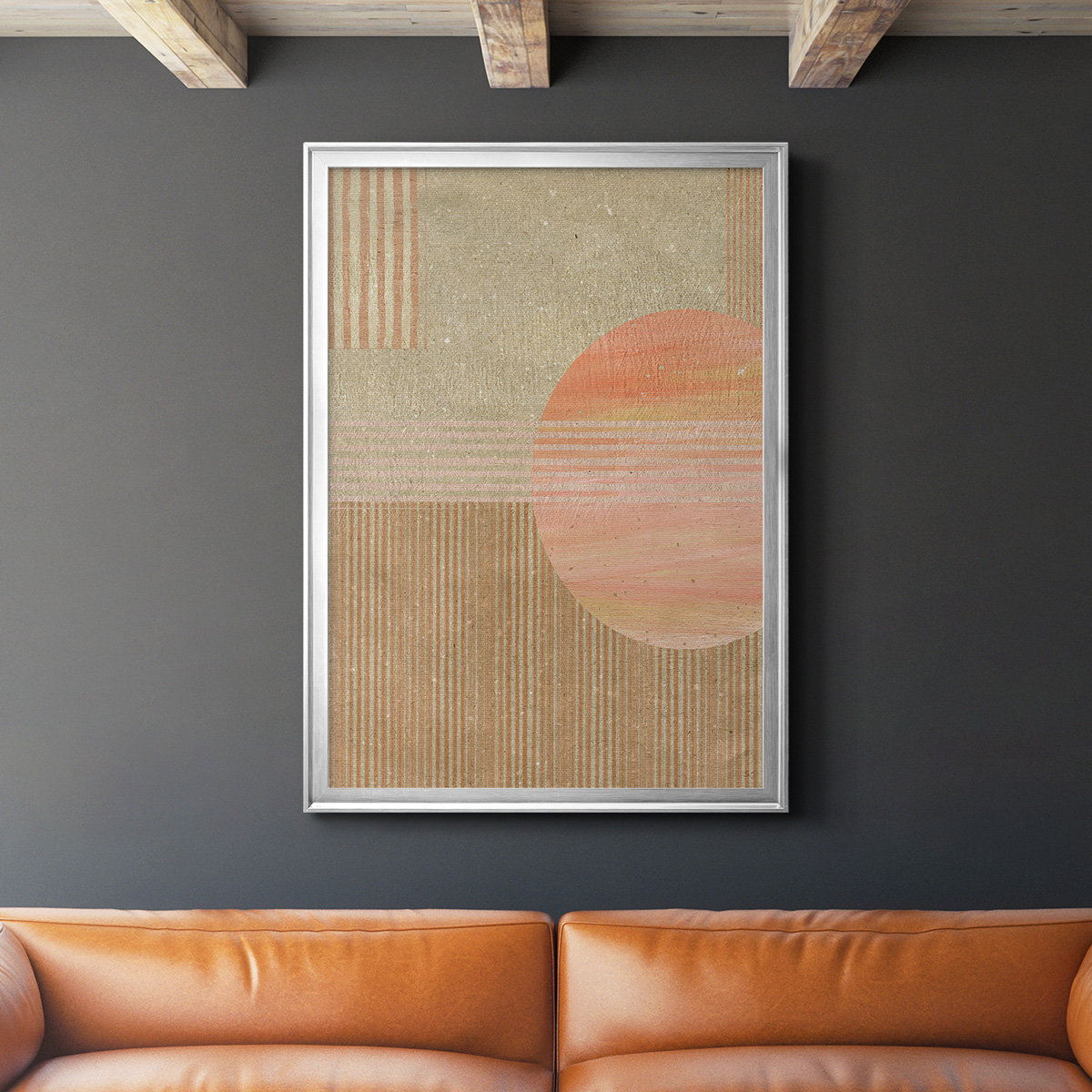 George Oliver Adobe Sunrise II - Picture Frame Painting on Canvas | Wayfair