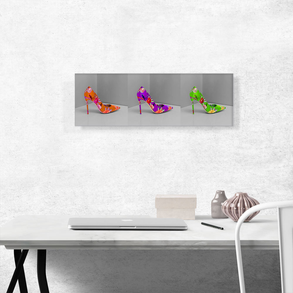 ARTCANVAS High Heels Shoe Stiletto Framed On Canvas Photograph | Wayfair