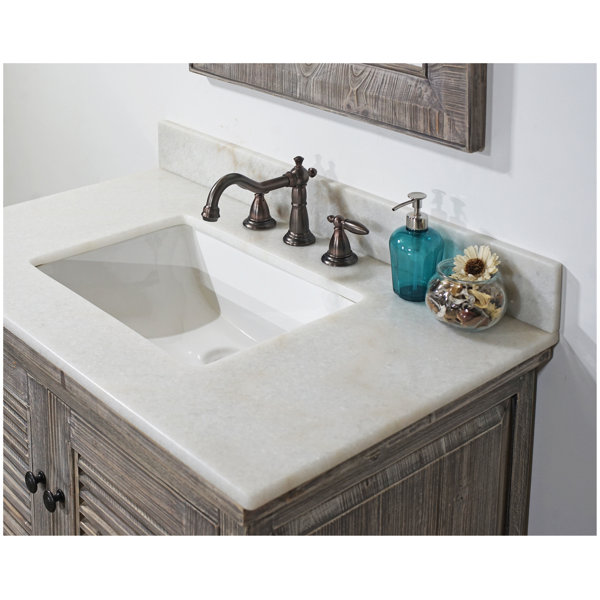 Highland Dunes Barnard 37'' Free-standing Single Bathroom Vanity with ...