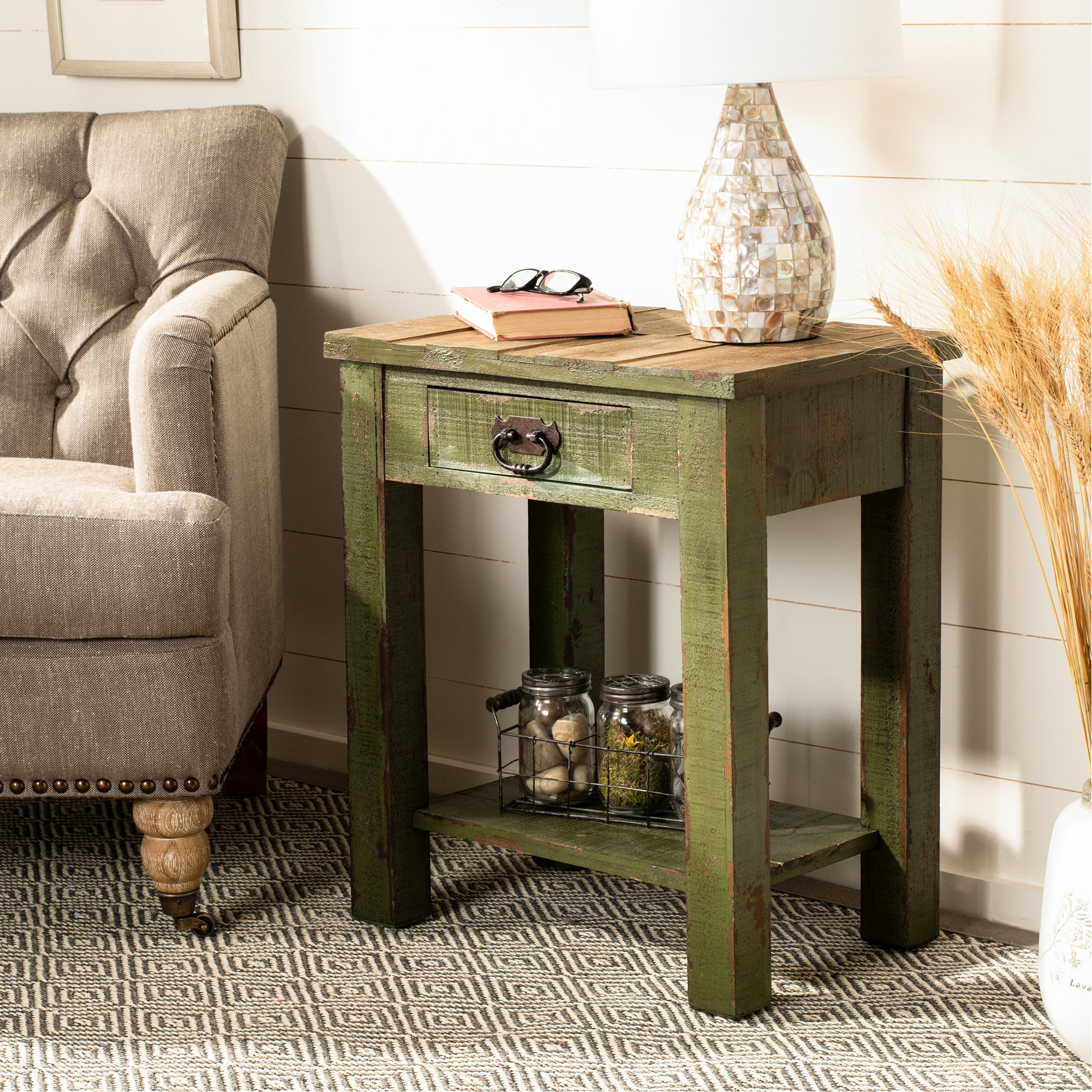 Millwood Pines End Table & Reviews | Wayfair