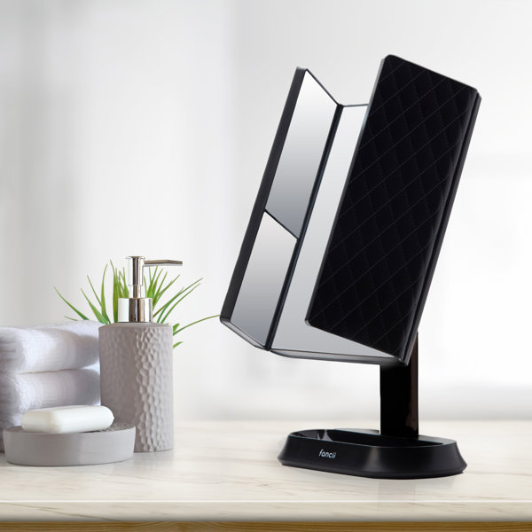 Fancii Modern Lighted Magnifying Makeup Mirror & Reviews | Wayfair